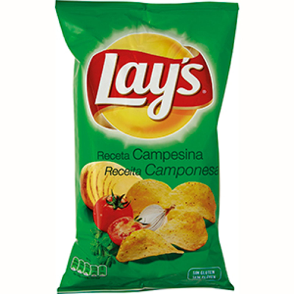 PATATAS LAY'S REC. CAMPESINA 160 G.